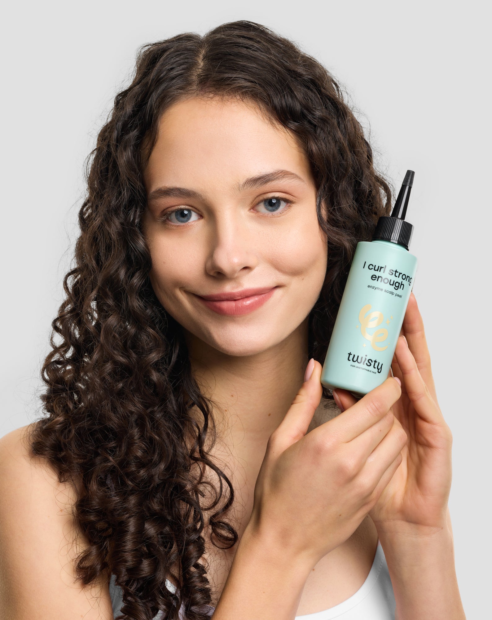 Scrub enzimatic pentru scalp cu acizi AHA pentru curățare și stimularea ...